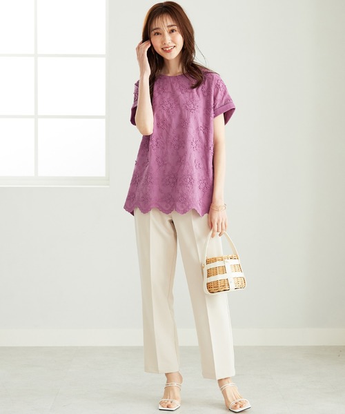 BELLUNA PLUS tシャツ モチーフレース使いデザインプルオーバー レディース : ZOZOTOWN Yahoo!店 - 通販 ...