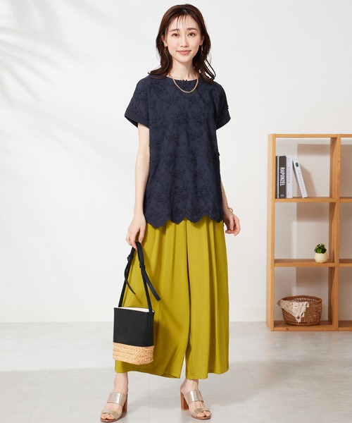 BELLUNA PLUS tシャツ モチーフレース使いデザインプルオーバー レディース : ZOZOTOWN Yahoo!店 - 通販 ...