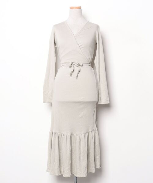 SNIDEL 「SNIDEL」 長袖ワンピース FREE グリーン レディース : ZOZOTOWN Yahoo!店 - 通販 - Yahoo!ショッピング