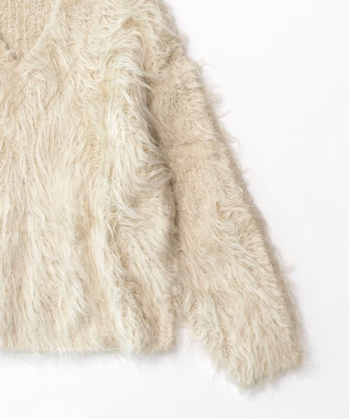 MAISON SPECIAL 「MAISON SPECIAL」 Vネックニット FREE ブルー レディース : ZOZOTOWN Yahoo!店 - 通販 - Yahoo!ショッピング