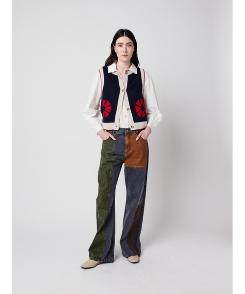 BOBO CHOSES ニット セーター Flower knitted vest レディース : ZOZOTOWN Yahoo!店 - 通販 - Yahoo!ショッピング