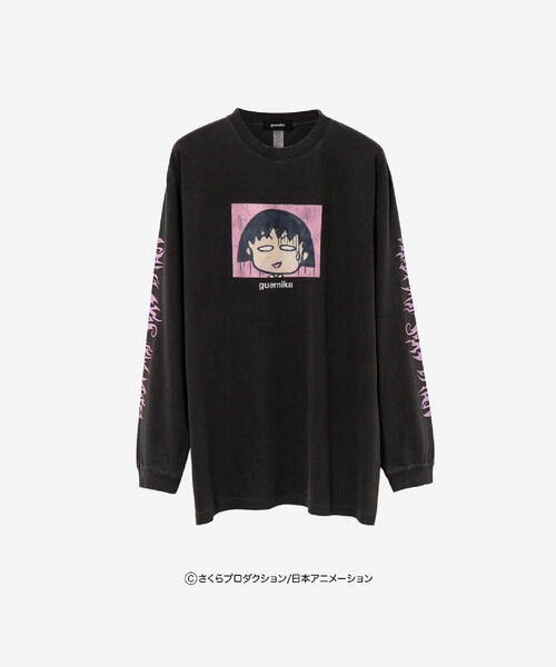 ROYAL FLASH（ロイヤルフラッシュ） tシャツ 「guernika×ちびまる子