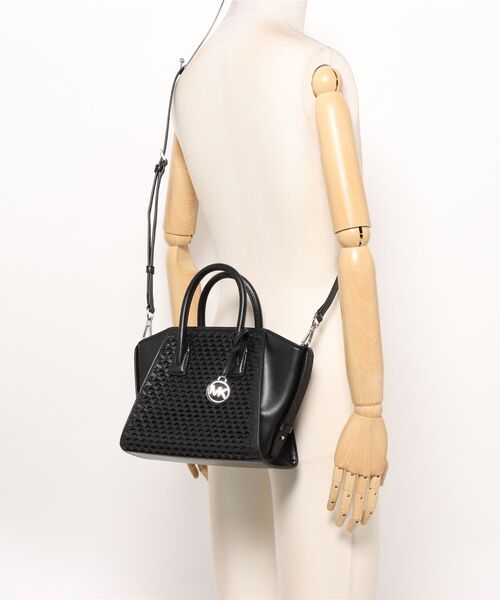 MICHAEL KORS（マイケルコース） ハンドバッグ AVRIL ウーヴン