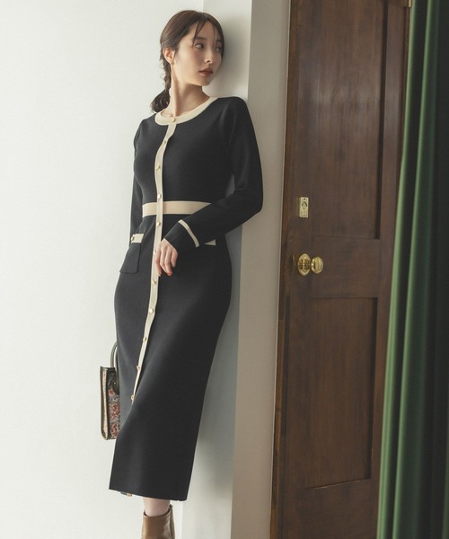 ワンピース ハイショクIラインニットワンピース162161 : 67537567 : ZOZOTOWN Yahoo!店 - 通販 ...