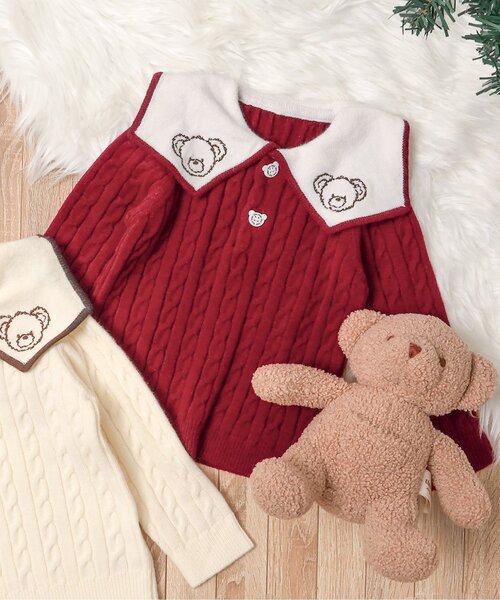apres les cours ニット セーター 「リンク」tiny bear セーラーニット キッズ 子供服 男の子 女の子 : ZOZOTOWN Yahoo!店 - 通販 - Yahoo ...