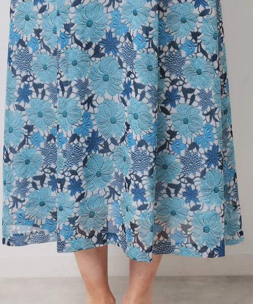 SunaUna（スーナウーナ） スカート 「＆yours project／S〜L」レース柄