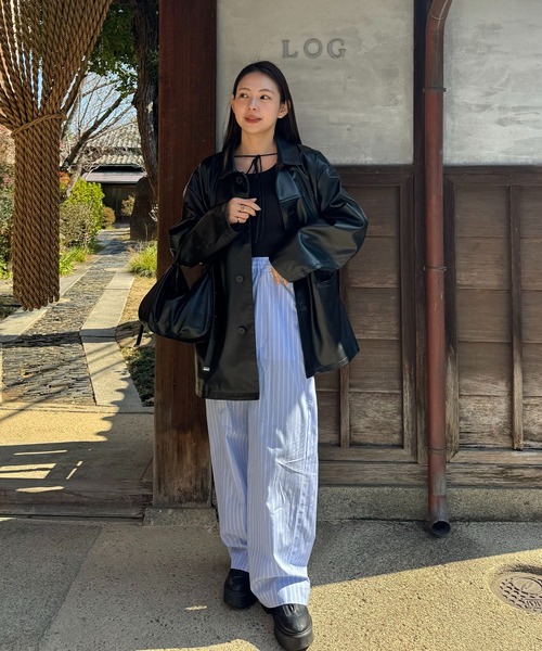 Yahoo!オークション - 「EFOLE」 ショルダーバッグ FREE ブラック レデ...