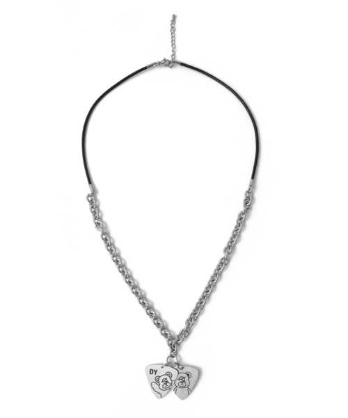 OY ネックレス 「OY/オーワイ」 PICK CHAIN NECKLACE/ピックチェーンネックレス メンズ レディース ...