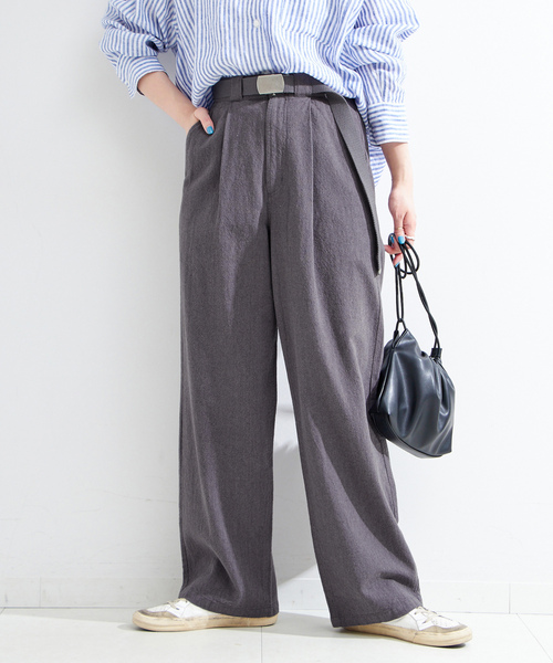 B.C STOCK 「B.C STOCK」 「Simplicite」パンツ MEDIUM チャコールグレー レディース : ZOZOTOWN Yahoo!店 - 通販 - Yahoo!ショッピング