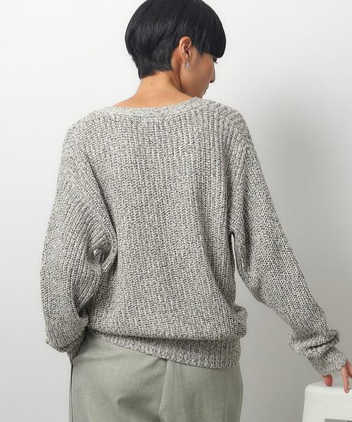 OPAQUE.CLIP（オペークドットクリップ） ニットカーディガン 40 グレー レディース : ZOZOTOWN Yahoo!店 - 通販 - Yahoo!ショッピング