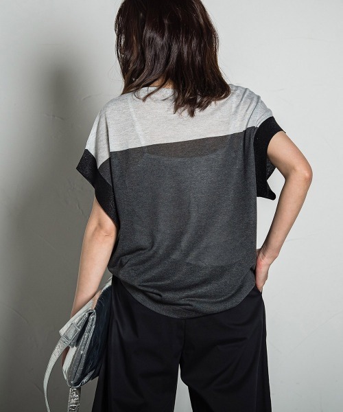 MAYSON GREY ニット セーター UVカット配色ハイゲージニットPO「手洗い可能」 レディース : ZOZOTOWN Yahoo!店 - 通販 - Yahoo!ショッピング