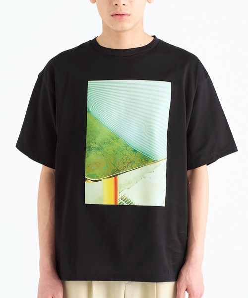 STUDIOUS（ステュディオス） tシャツ Garage mirror グラフィックTEE メンズ : ZOZOTOWN Yahoo!店 - 通販 - Yahoo!ショッピング