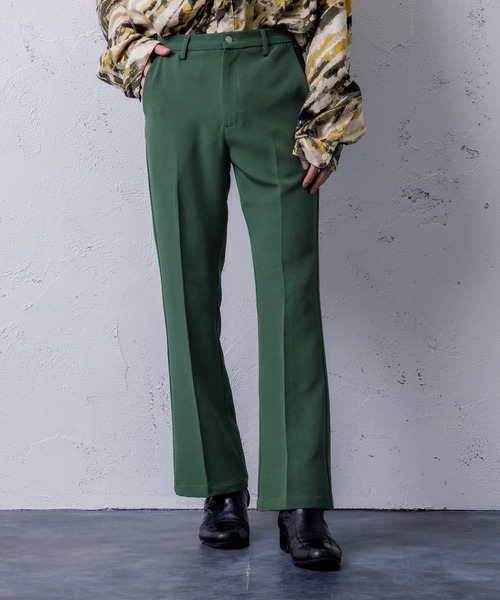 「Adoon plain」 スラックス MEDIUM グリーン メンズ : 87194572 : ZOZOTOWN Yahoo!店 - 通販 - Yahoo!ショッピング