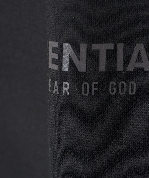 FOG ESSENTIALS/エッセンシャルズ RUBBER TAG SWEAT SHORTS スウェットショートパンツ モード ストリート ...