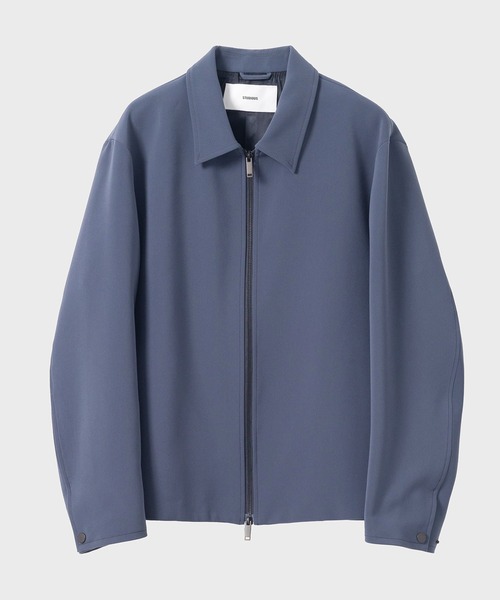 STUDIOUS 「STUDIOUS」 ジップアップブルゾン 2 ライトブルーグレー メンズ : ZOZOTOWN Yahoo!店 - 通販 - Yahoo!ショッピング