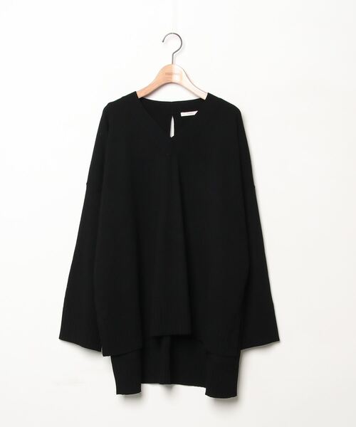 LE PHIL 「LE PHIL」 Vネックニット FREE ブラック レディース : ZOZOTOWN Yahoo!店 - 通販 - Yahoo!ショッピング