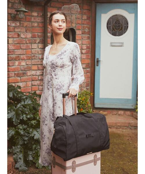 Maison de FLEUR 「Maison FLEUR」 ボストンバッグ FREE ブラック レディース : ZOZOTOWN Yahoo!店 - 通販 - Yahoo!ショッピング