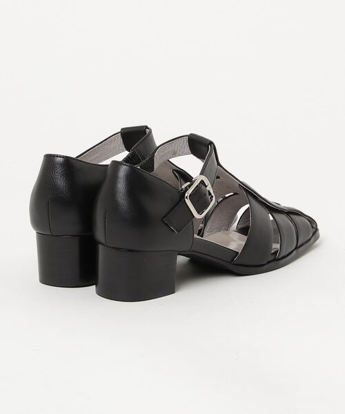 Yahoo!オークション - 「NICAL」 ヒールサンダル LL ブラック レディー...