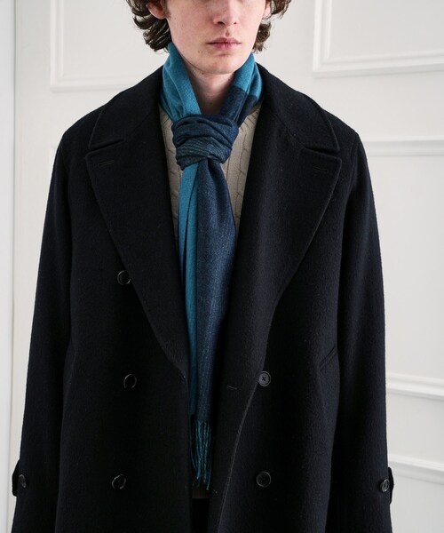 TAKEO KIKUCHI（タケオキクチ） マフラー 「洗えるウールカシミヤ