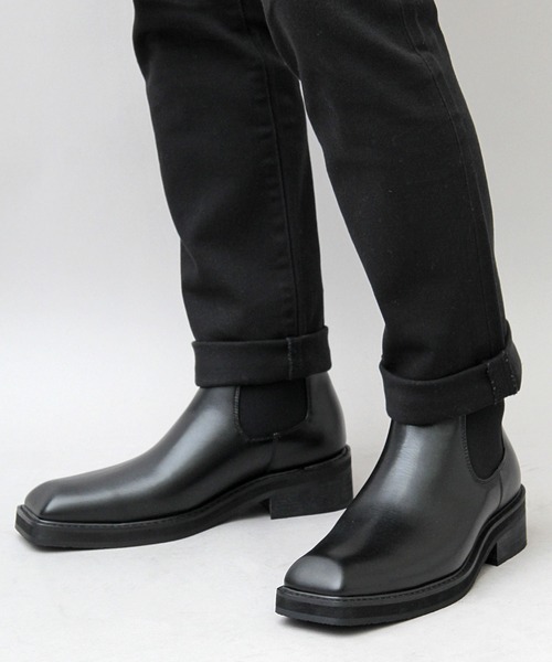 Yahoo!オークション - 「glabella」 ブーツ L ブラック メンズ