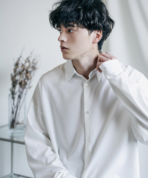 Rocky Monroe（ロッキーモンロー） 長袖シャツ X-LARGE グレイッシュベージュ メンズ : ZOZOTOWN Yahoo!店 - 通販 - Yahoo!ショッピング