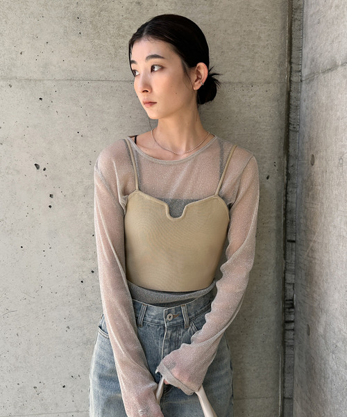 select MOCA 「select MOCA」 キャミソール FREE ベージュ レディース : ZOZOTOWN Yahoo!店 - 通販 - Yahoo!ショッピング