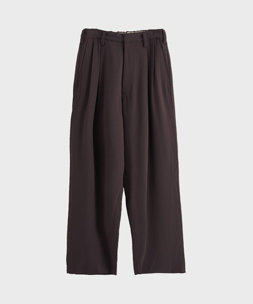 UJOH スラックス 「UJOH HOMME / ウジョーオム」Wide 2 Tuck PNT メンズ : ZOZOTOWN Yahoo!店 - 通販 - Yahoo!ショッピング