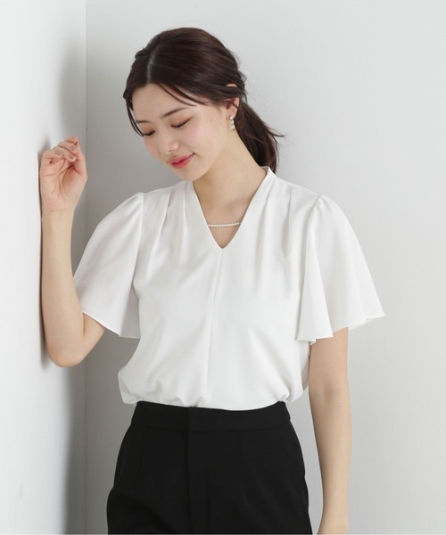 PROPORTION BODY DRESSING 「PROPORTION DRESSING」 半袖ブラウス SMALL ホワイト レディース ...