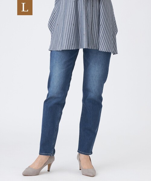 EVEX by KRIZIA（エヴェックスバイクリツィア） パンツ 「L」「マシンウォッシャブル」ストレッチデニムパンツ レディース : ZOZOTOWN Yahoo!店 - 通販 ...