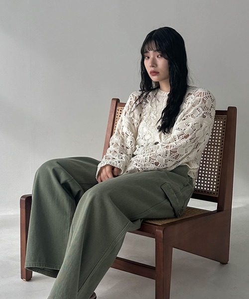 hellam カーディガン 2WAY クロシェニットカーディガン : ZOZOTOWN Yahoo!店 - 通販 - Yahoo!ショッピング