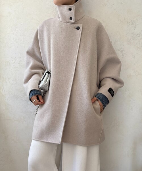 DouDou（ドゥドゥ） コート アウター ダブルフェイスドルマンコート