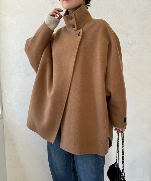 DouDou（ドゥドゥ） コート アウター ダブルフェイスドルマンコート