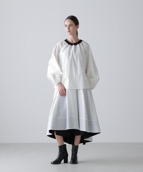 ADORE（アドーア） ブラウス シャツ ナイロンダンプブラウス