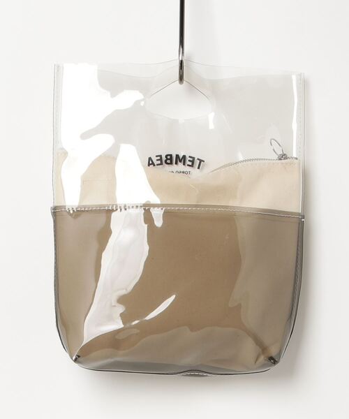 Yahoo!オークション - 「TEMBEA」 ワンポイントハンドバッグ - ブラウ...