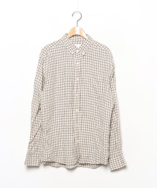 B：MING by BEAMS 「B:MING BEAMS」 長袖シャツ LARGE ベージュ メンズ : ZOZOTOWN Yahoo!店 - 通販 - Yahoo!ショッピング