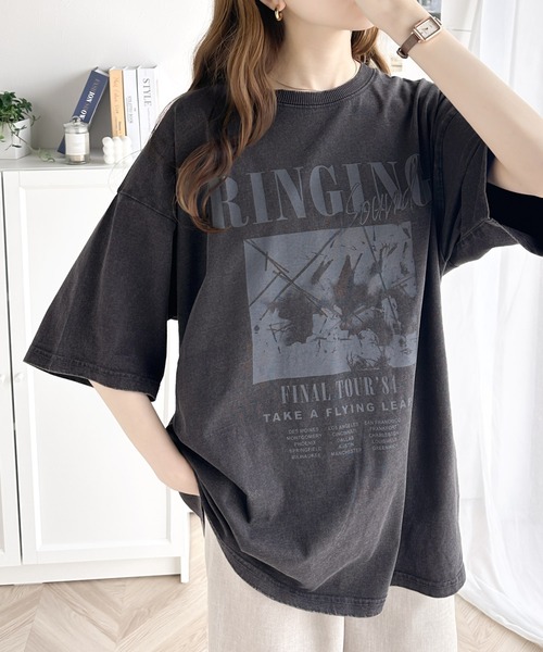 classicalelf 「classicalelf」 半袖Tシャツ SMALL チャコールグレー レディース : ZOZOTOWN Yahoo!店 - 通販 - Yahoo!ショッピング