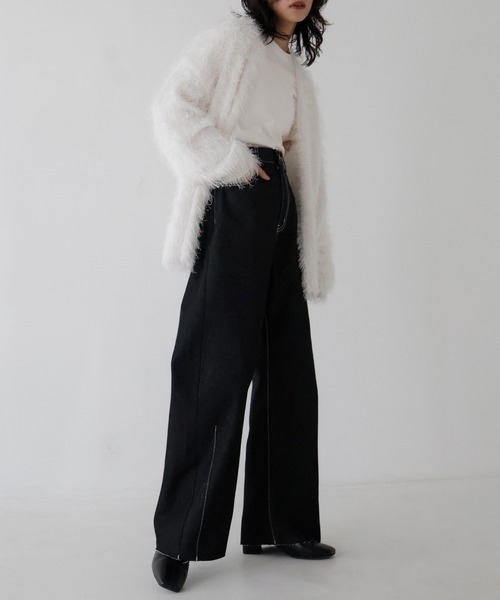 Yahoo!オークション - 「hellam」 デニムパンツ MEDIUM ライトブルー ...