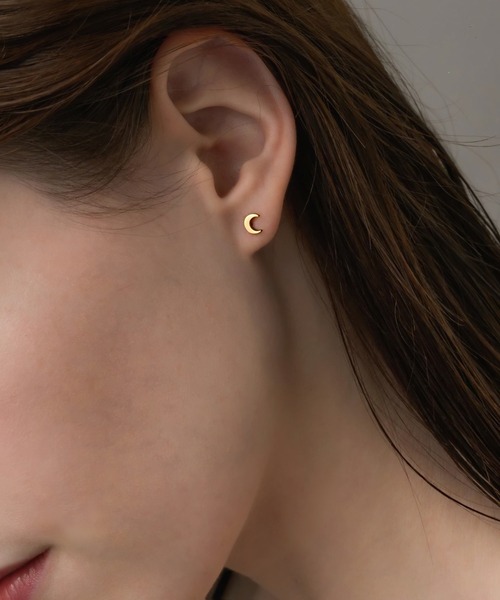 muku ピアス PIERCE/MINI MOON レディース : ZOZOTOWN Yahoo!店 - 通販 - Yahoo!ショッピング
