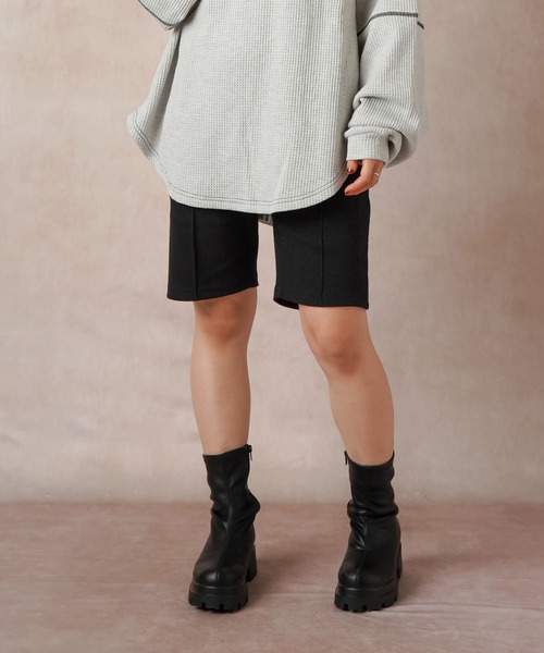 Yahoo!オークション - 「Lull」 ショートパンツ ONESIZE ブラック レデ...