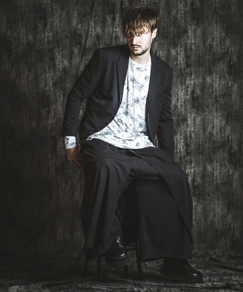NO ID.（ノーアイディー） パンツ 「NO ID.」Drawstring Layered Baggy