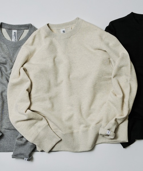 LOOPWHEELER（ループウィラー） トレーナー スウェット 「別注」LOOPWHEELER / Sweat Crew Neck メンズ ...