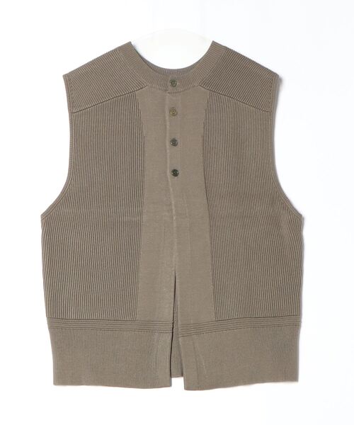 BEAMS BOY 「BEAMS BOY」 ニットベスト ONE SIZE オリーブ レディース : ZOZOTOWN Yahoo!店 - 通販 - Yahoo!ショッピング