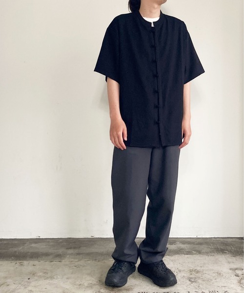 Yahoo!オークション - 「COMMON WARE」 「HALHAM」半袖ワンピース M ブ...