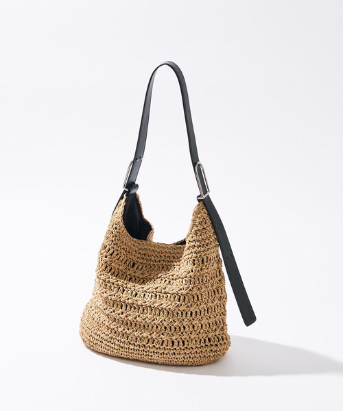 cache かごバッグ カゴバッグ 「cache cache(カシュカシュ)」フリーハンドル柄編トート : ZOZOTOWN Yahoo!店 - 通販 - Yahoo!ショッピング