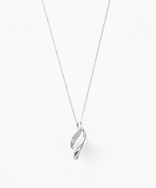 ESTELLE ネックレス K10 ホワイトゴールド ダイヤモンド ESTELLE/エステール レディース : ZOZOTOWN Yahoo!店 - 通販 - Yahoo!ショッピング