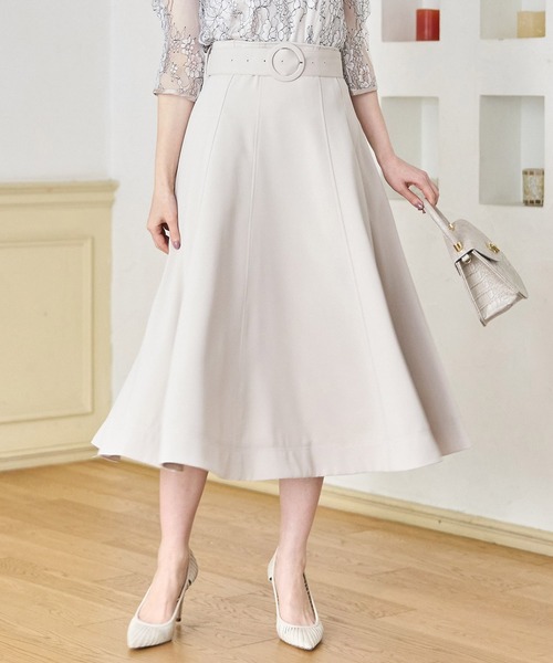 「tocco closet」 フレアスカート M ベージュ レディース : 90078593 : ZOZOTOWN Yahoo!店 - 通販 - Yahoo!ショッピング