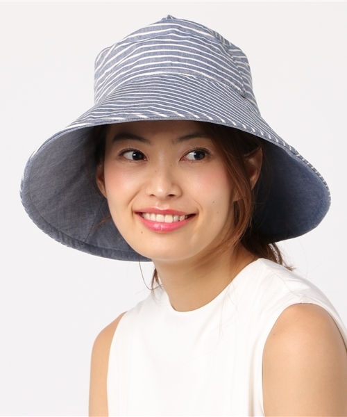 AIGLE 帽子 ハット UVCストライプハット : ZOZOTOWN Yahoo!店 - 通販 - Yahoo!ショッピング