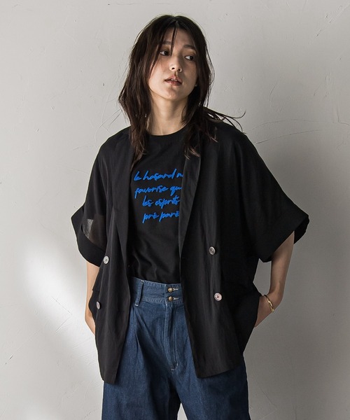 MAYSON GREY ダウンコート ダウンジャケット ダブルブレスト半袖ジャケット「手洗い可能」 レディース : ZOZOTOWN Yahoo!店 - 通販 - Yahoo!ショッピング