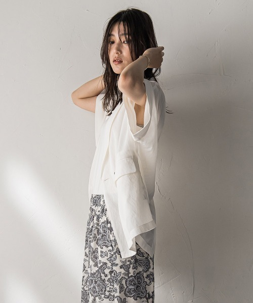 MAYSON GREY ダウンコート ダウンジャケット ダブルブレスト半袖ジャケット「手洗い可能」 レディース : ZOZOTOWN Yahoo!店 - 通販 - Yahoo!ショッピング