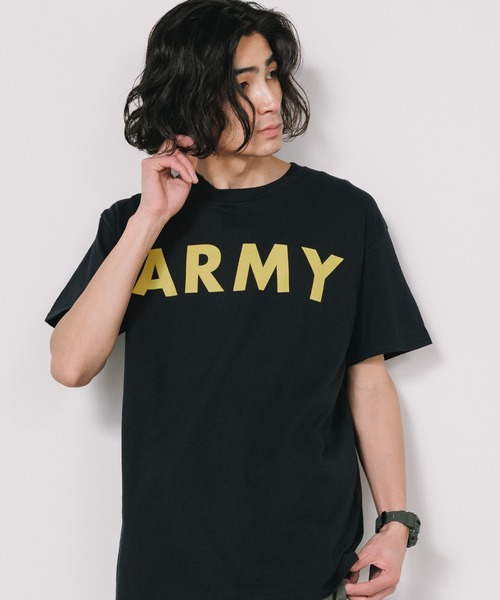ROOP TOKYO tシャツ ARMY LOGO CORE TEE Tシャツ メンズ レディース : ZOZOTOWN Yahoo!店 ...